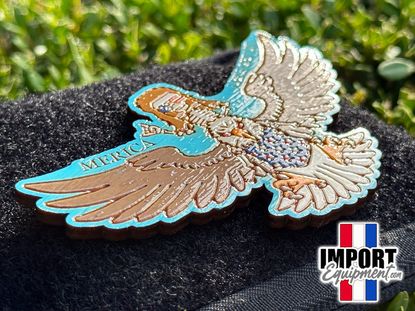 Merica Let's Get Lit - Wood Patch (Sold Individually) – IMPORTequipment