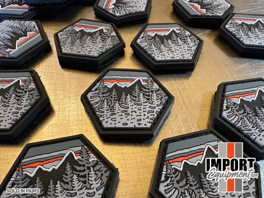 Tree Line Grey PVC Ranger Eye Patch (sold in pairs) – IMPORTequipment