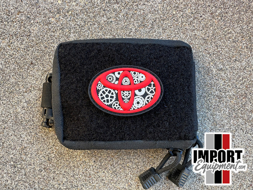 Symbol with Gears - PVC Patch (Red Symbol) – IMPORTequipment