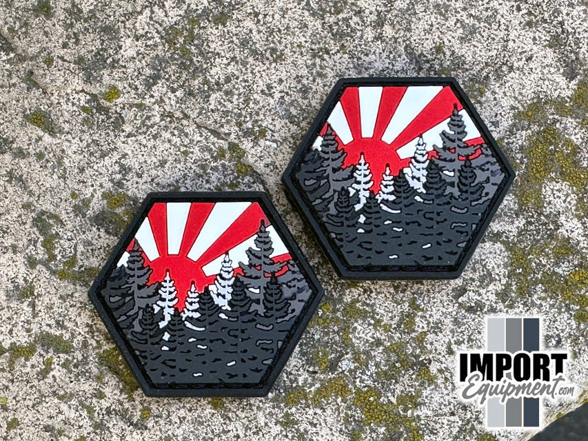 Tree Line RisingSun - PVC Ranger Eye Patch (sold in pairs ...