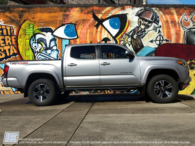 Toyota Tacoma Emblem Replacement "TACOMA" Door Decals. Fits 2016 ...