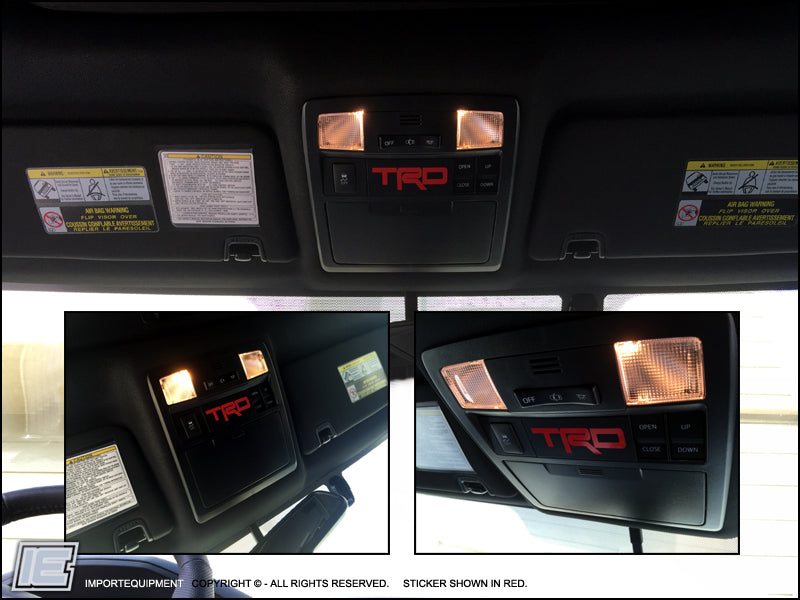 TRD Sticker 1"x3" - Fits all Toyota FJ Tacoma Corolla Matrix Tundra 4R ...