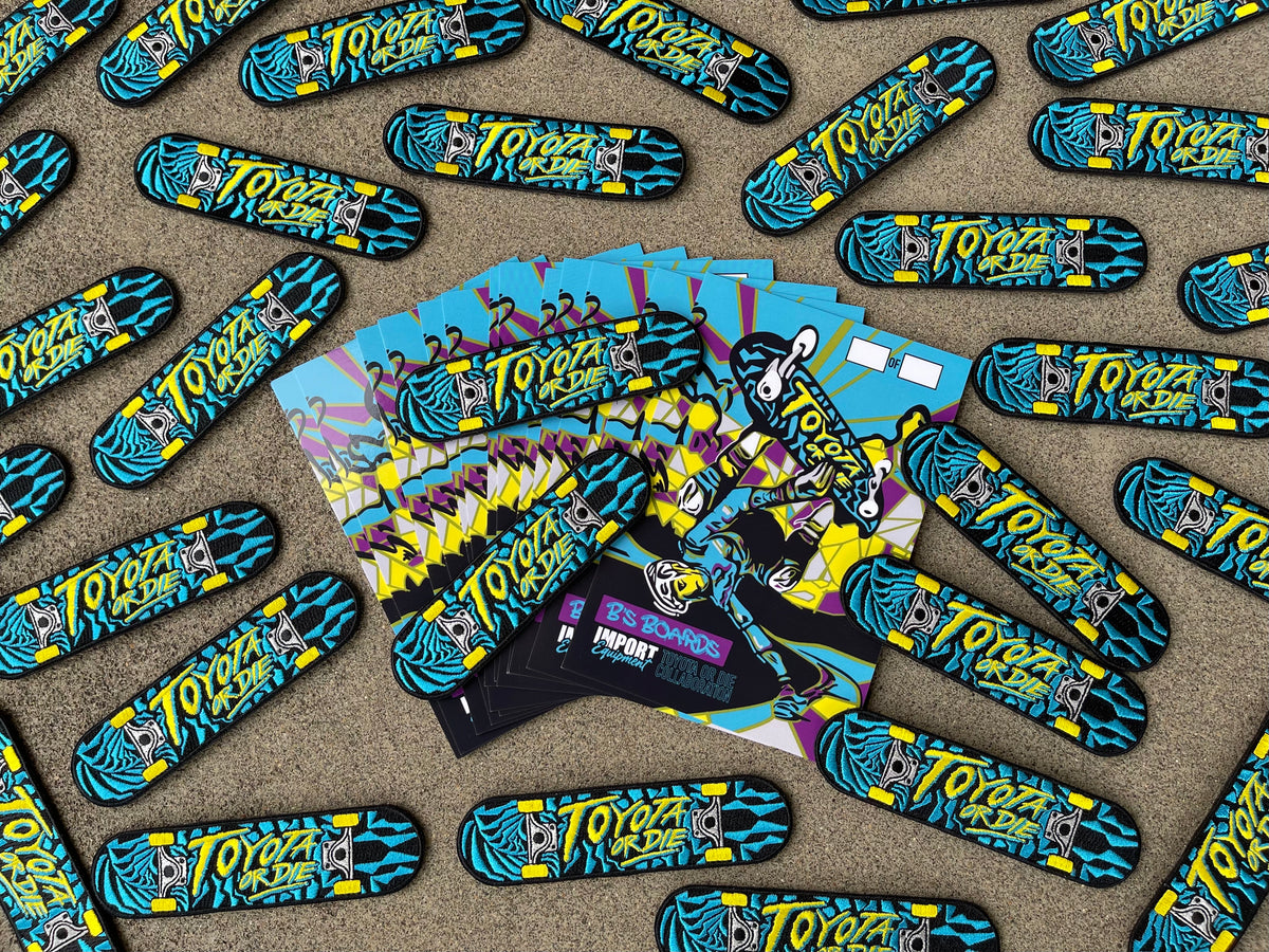 Skateboard Collab Patch – IMPORTequipment