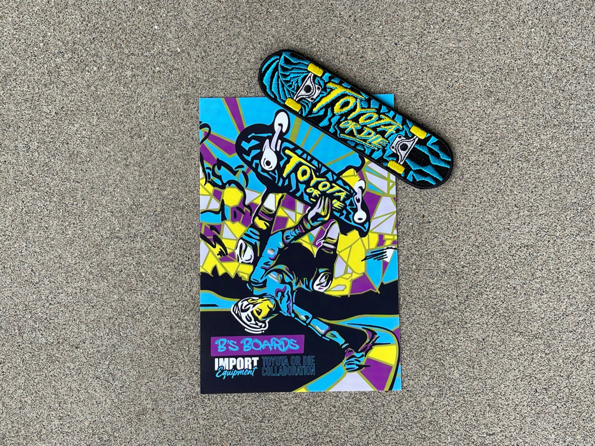 Skateboard Collab Patch – IMPORTequipment