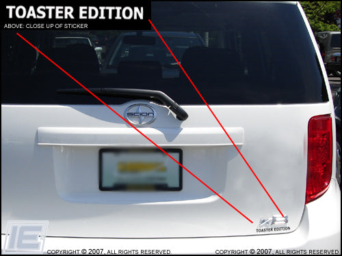 Toaster Edition Decal Sticker – IMPORTequipment