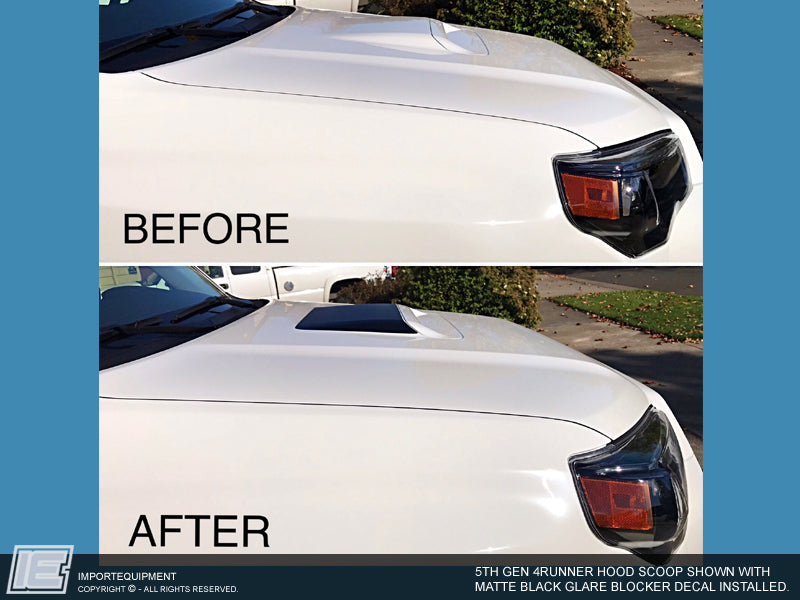 4Runner HOOD SCOOP BULGE - Glare Blocker Decal -5th Gen Toyota 4Runner ...