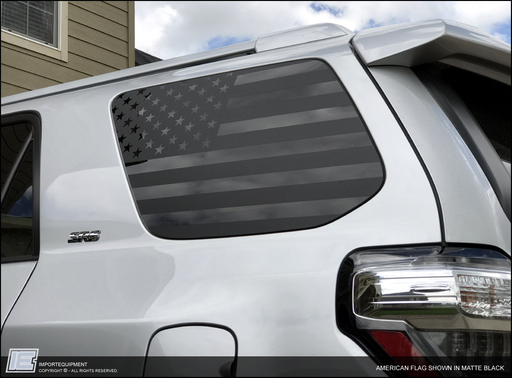 Toyota 4Runner American Flag Side Window Decal - Fits 2010 - 2024 5th ...